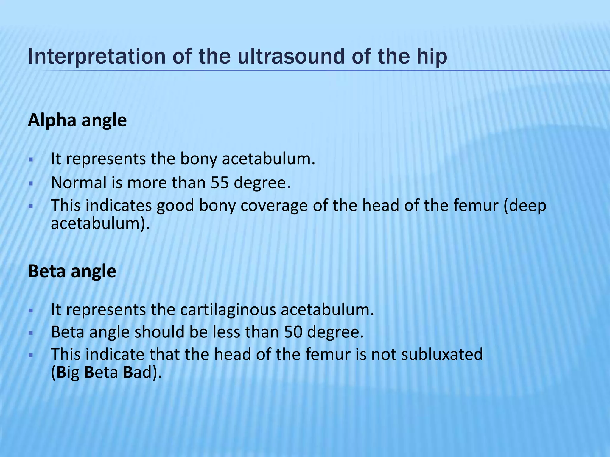 Developmental dysplasia of the hip | PPTX