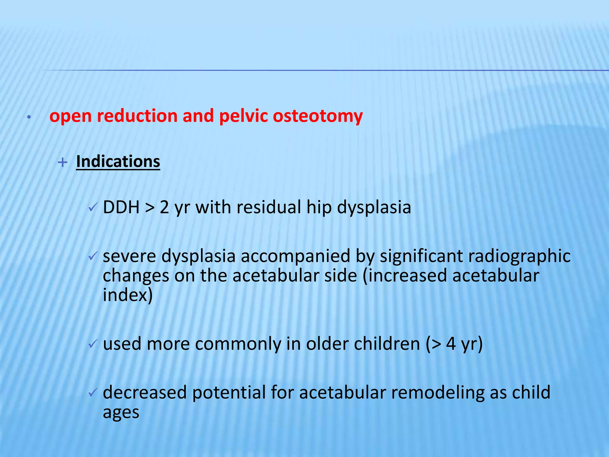 Developmental dysplasia of the hip | PPTX