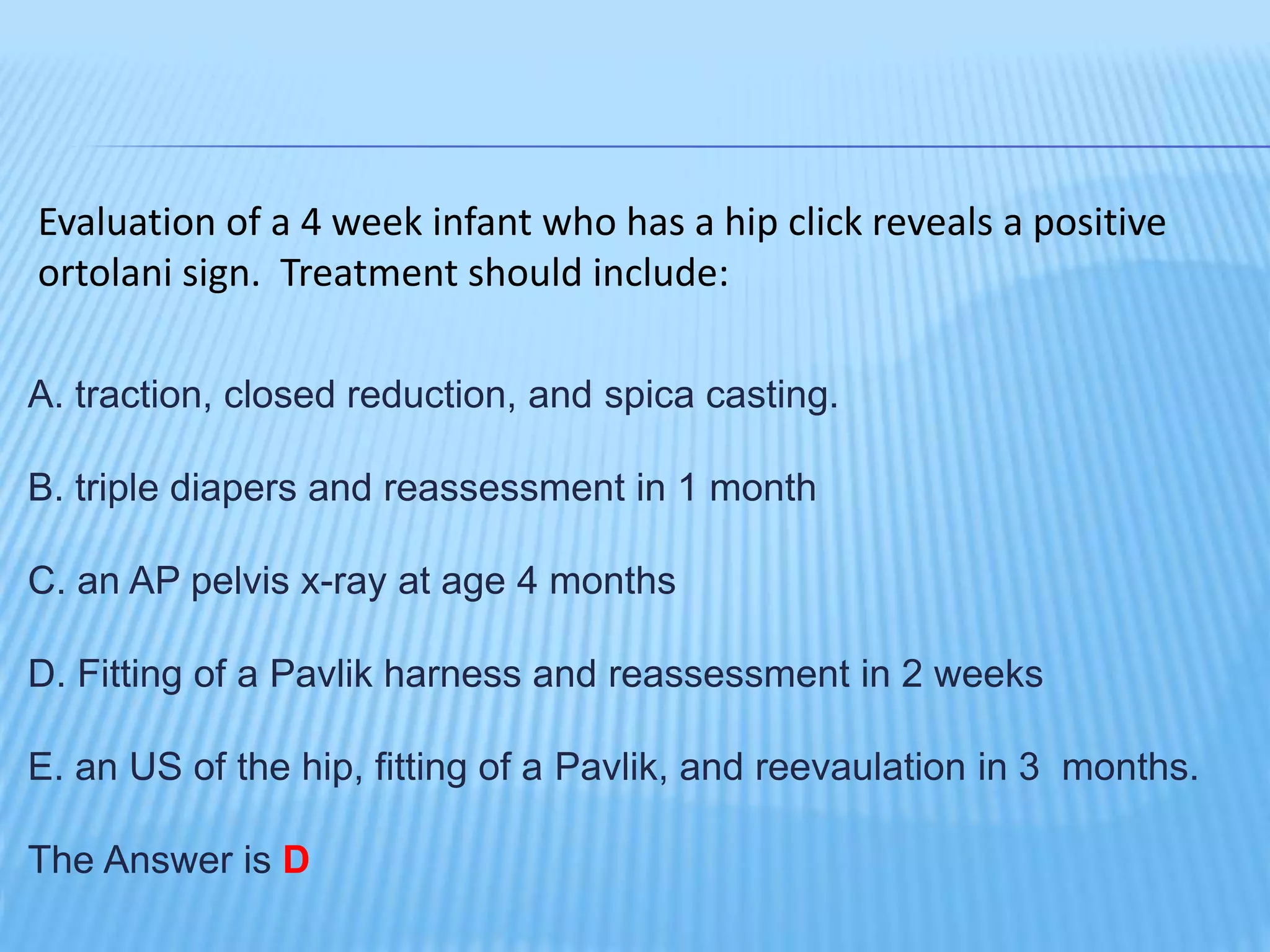 Developmental dysplasia of the hip | PPTX