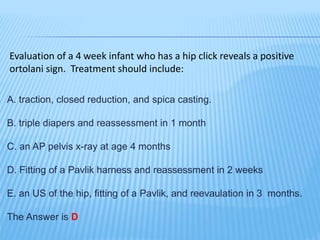 Developmental dysplasia of the hip | PPTX