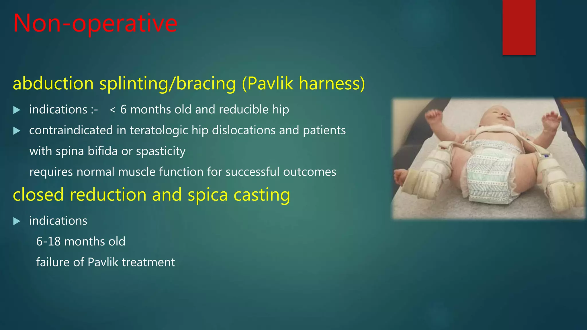 Developmental dysplasia of the hip | PPTX