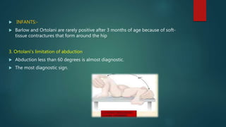 Developmental dysplasia of the hip | PPTX