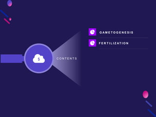 Developmental genetics(fertilization and gametogenesis) | PPT