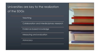 17 Global Developmental Goals lecture presentation for GSP | PPTX