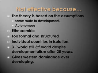 Developmentalism-Miha | PPTX