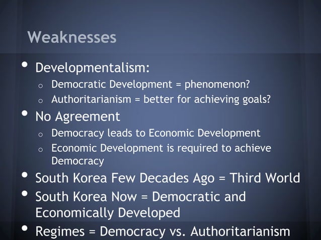 Developmentalism | PPT