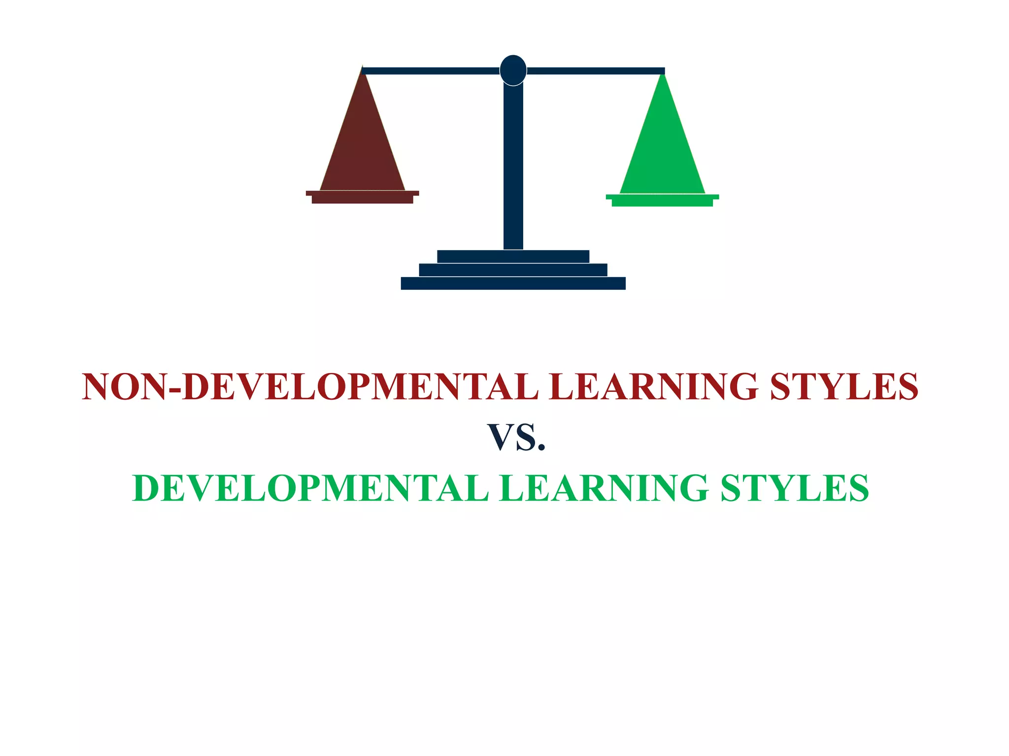Benefits of Developmental Learning | PPTX