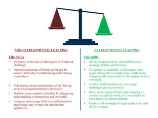 Benefits of Developmental Learning | PPTX
