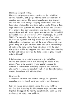 Developmentally appropriate assessment with infants and t | DOCX