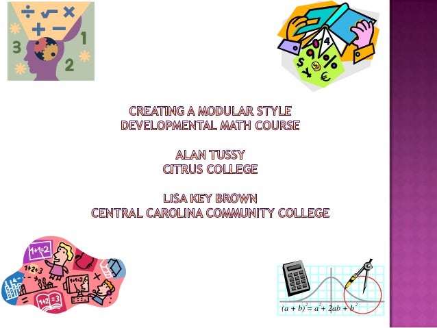 Cengage Learning Webinar, Developmental Math Course Redesign in North…