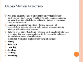 Developmental milestones | PPTX