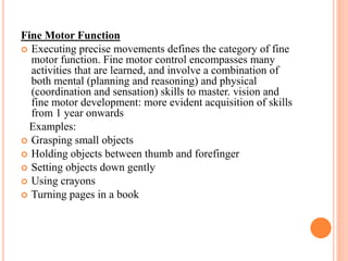 Developmental milestones | PPTX