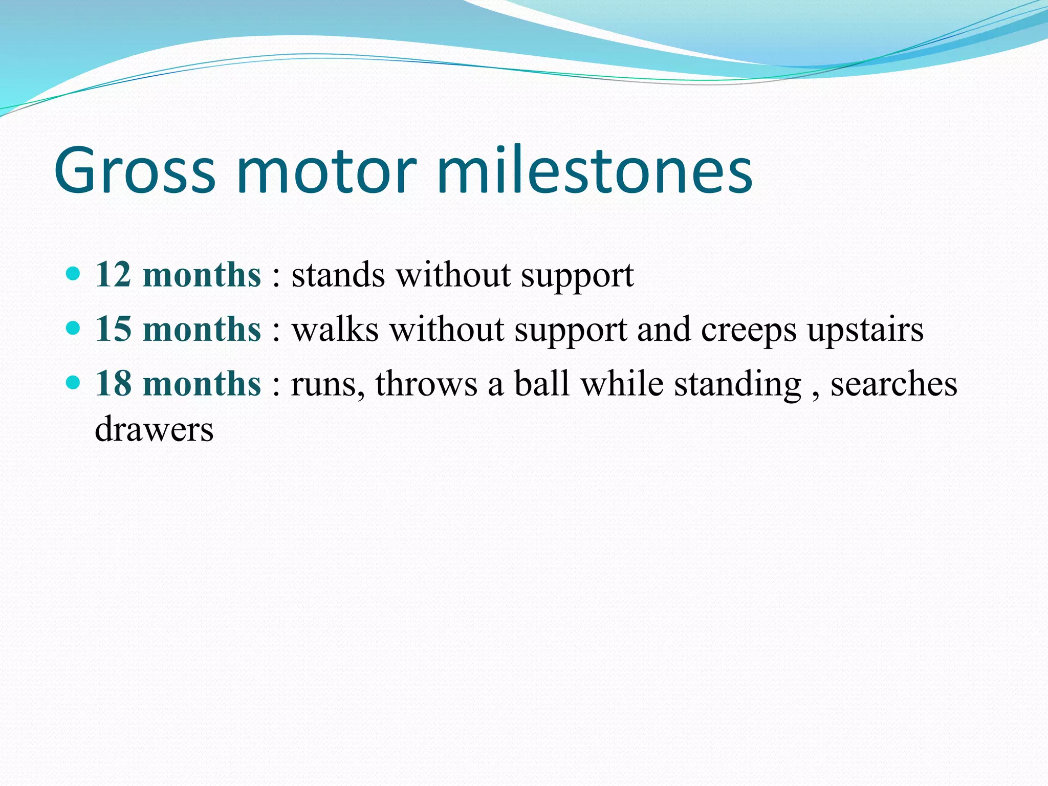Developmental milestones | PPT