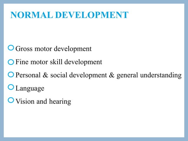developmental milestones assessment.pptx | Pregnancy | Reproductive Health