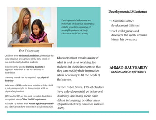 Developmental milestones brochure | PPTX
