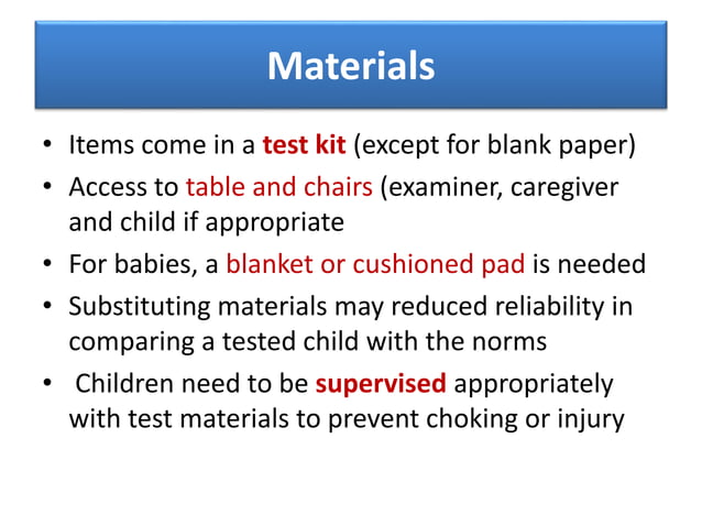 Developmental Screening test (Denver II - Overview) | PPTX | Parenting ...