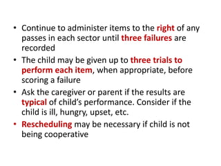 Developmental Screening test (Denver II - Overview) | PPTX
