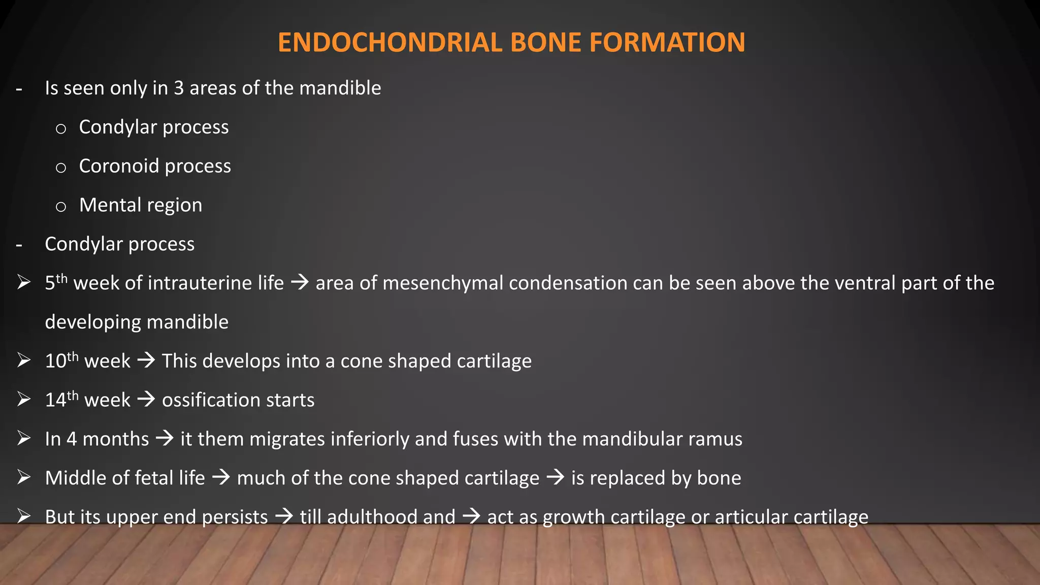 Developmental Of The Mandible | PPTX