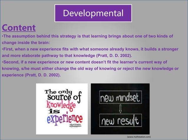 Developmental perspective presentation | PPT