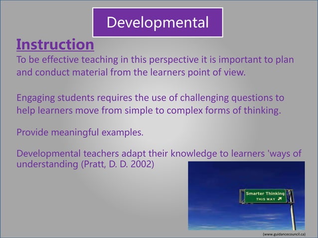 Developmental perspective presentation | PPT