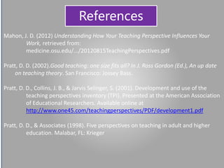 Developmental perspective presentation | PPTX