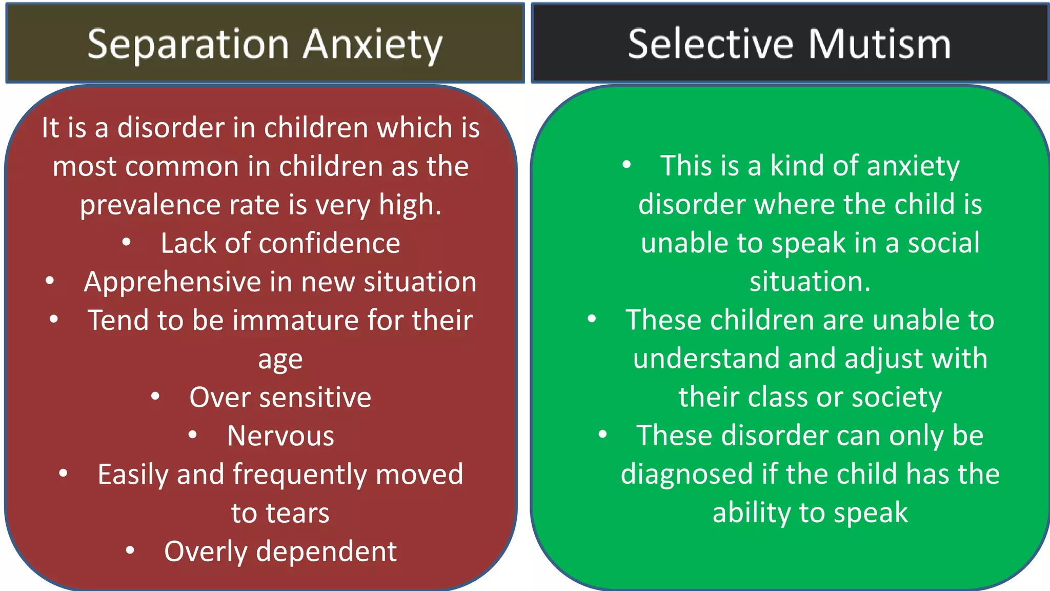 Developmental problems of children | PPTX