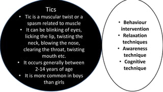 Developmental problems of children | PPTX