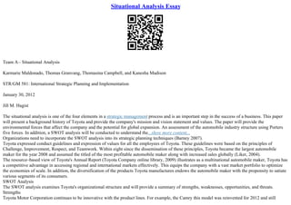 Developmental Profile Essay | PPT