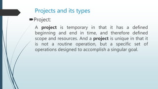 Developmental programmes and projects | PPTX