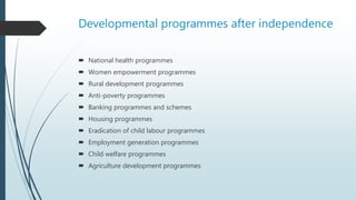 Developmental programmes and projects | PPTX