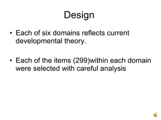 Developmental Programming For Infants And Young Children | PPT