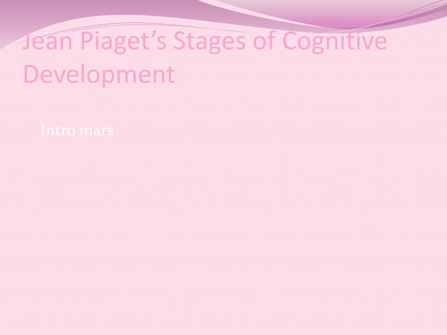 Developmental psychology | PPT