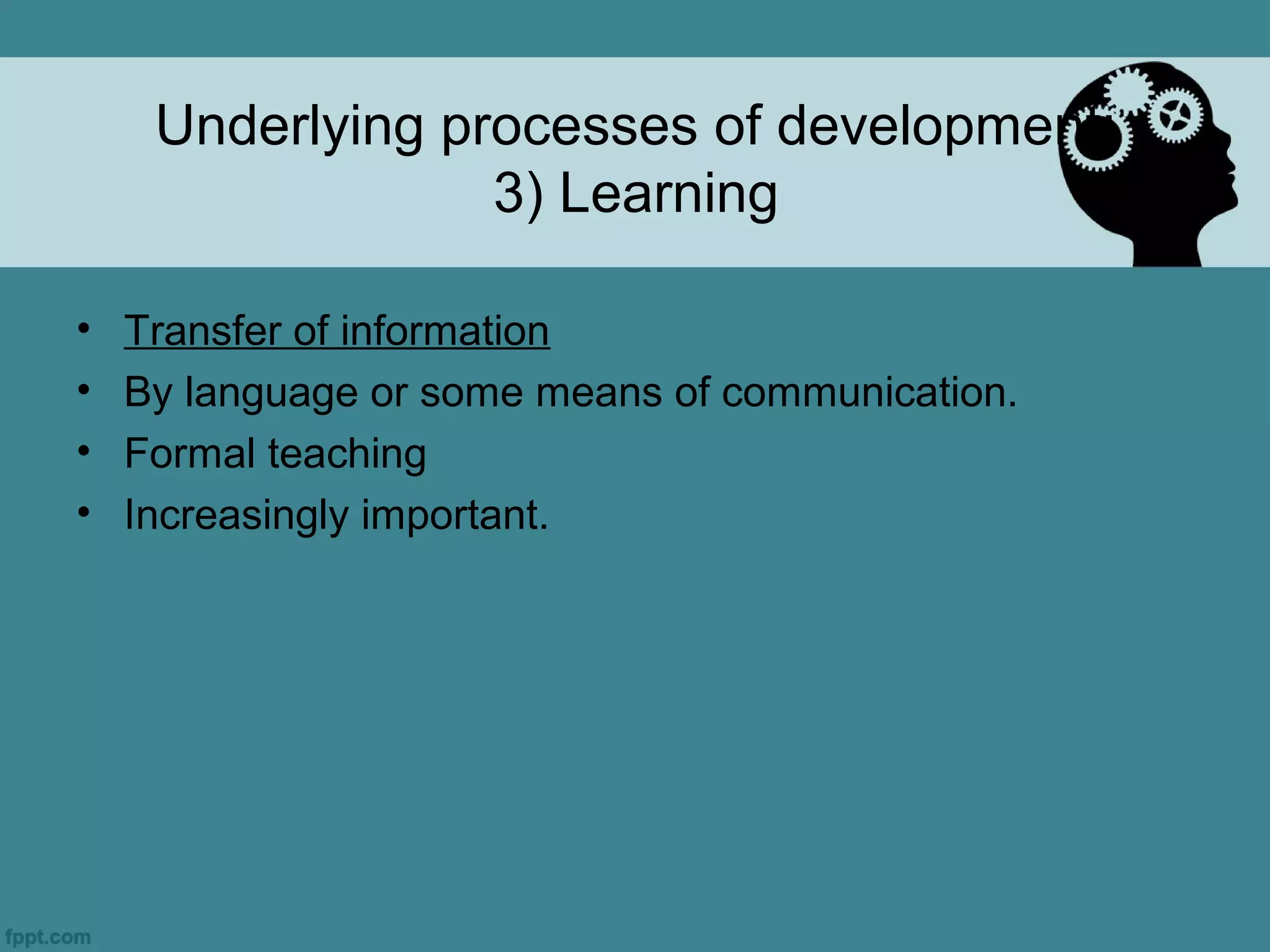 Developmental psychology | PPT