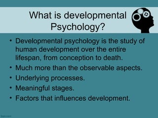 Developmental psychology | PPT