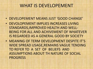 Developmental psychology | PPTX