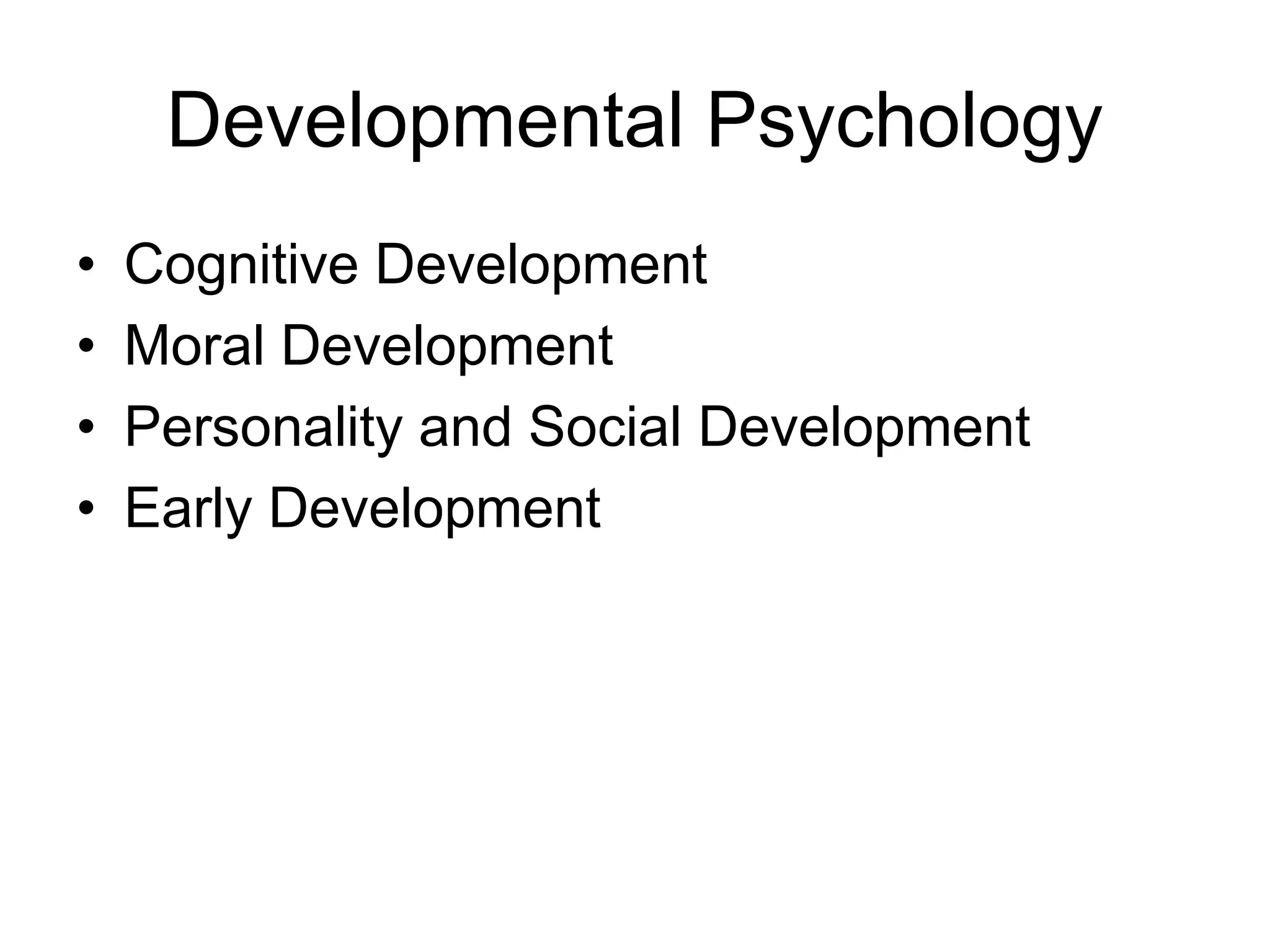 ACG 7000 Week 5 Developmental Psychology | PPT
