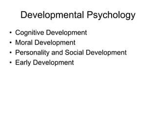 ACG 7000 Week 5 Developmental Psychology | PPT