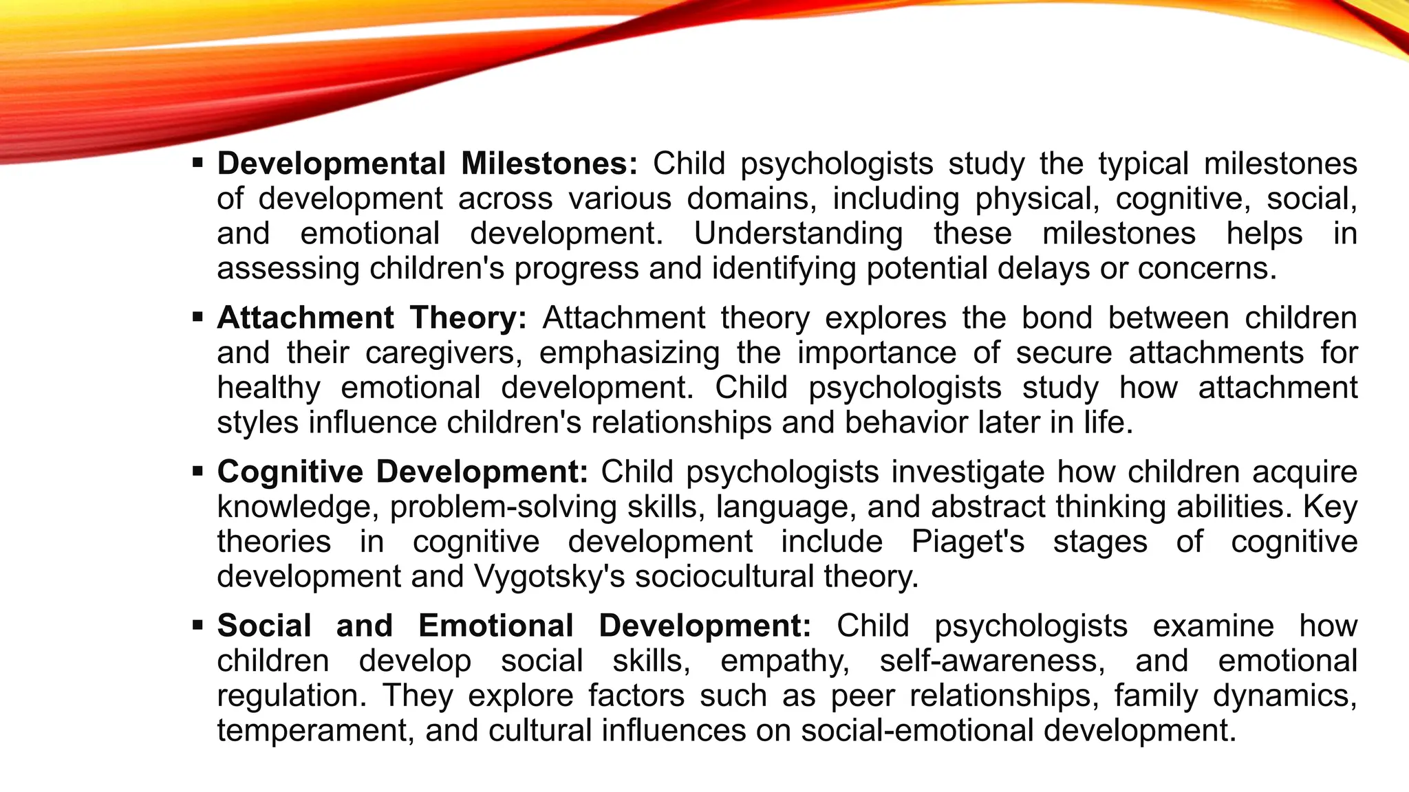 Developmental Psychology//Developmental Age Groups// Psychological ...
