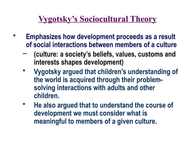 developmental psychology lecture slides pptx | PPT