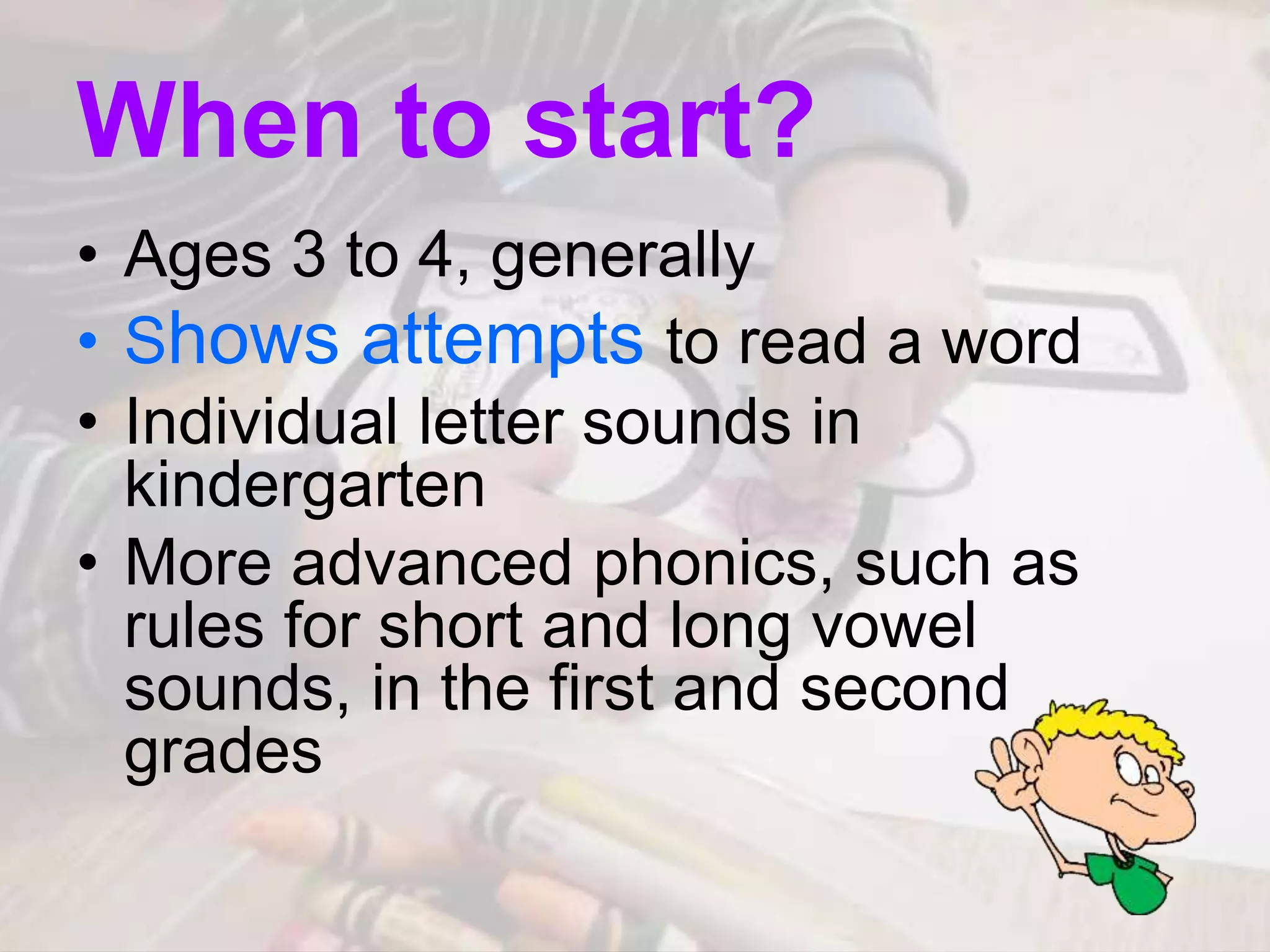 Teaching Reading with Phonics | PPTX