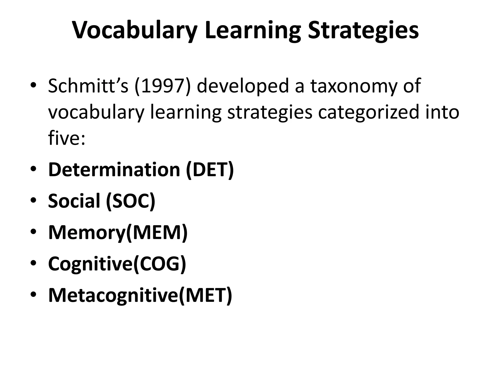 Expanding Vocabulary | PPTX