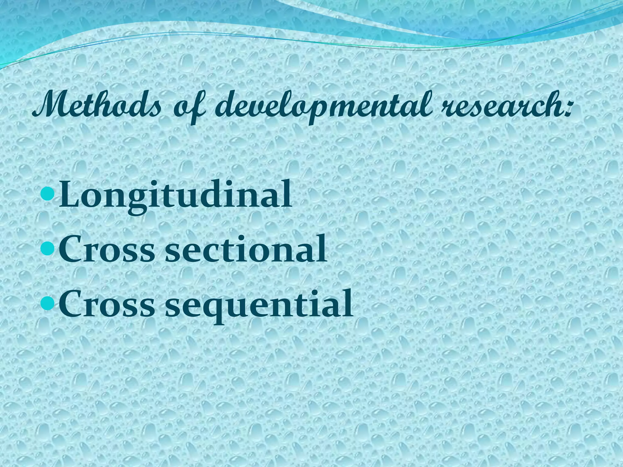 Developmental Research | PDF