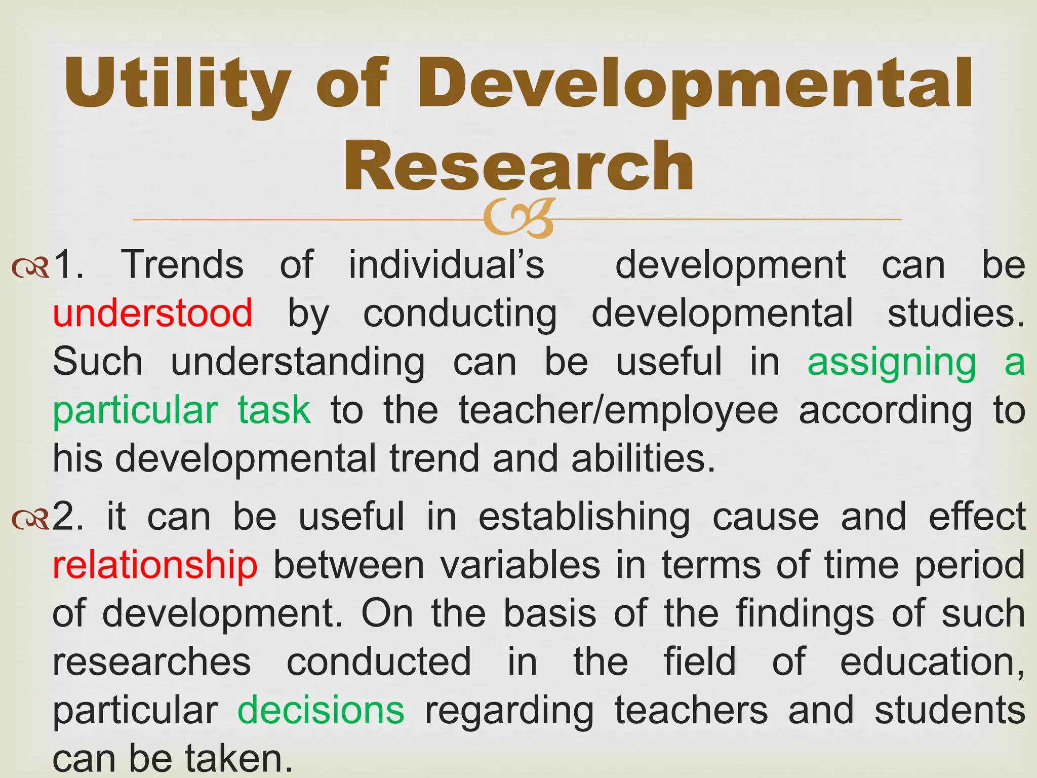 Developmental research Method | PDF