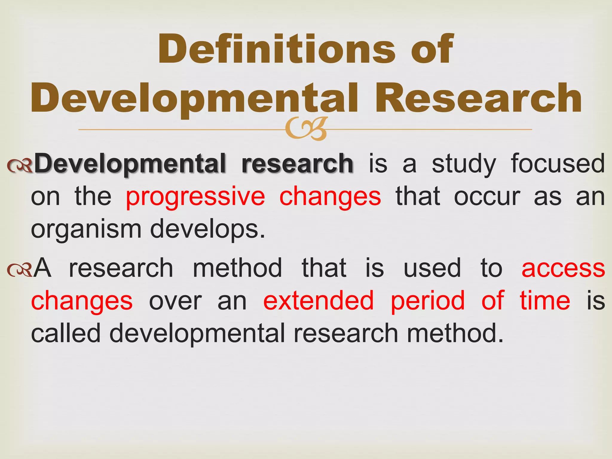 Developmental research Method | PDF