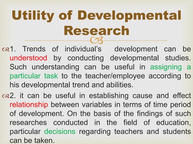 Developmental research Method | PDF