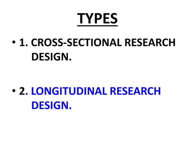 DEVELOPMENTAL RESEARCH DESIGN | PPTX
