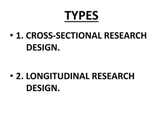 DEVELOPMENTAL RESEARCH DESIGN | PPTX