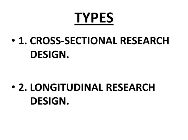 DEVELOPMENTAL RESEARCH DESIGN | PPT