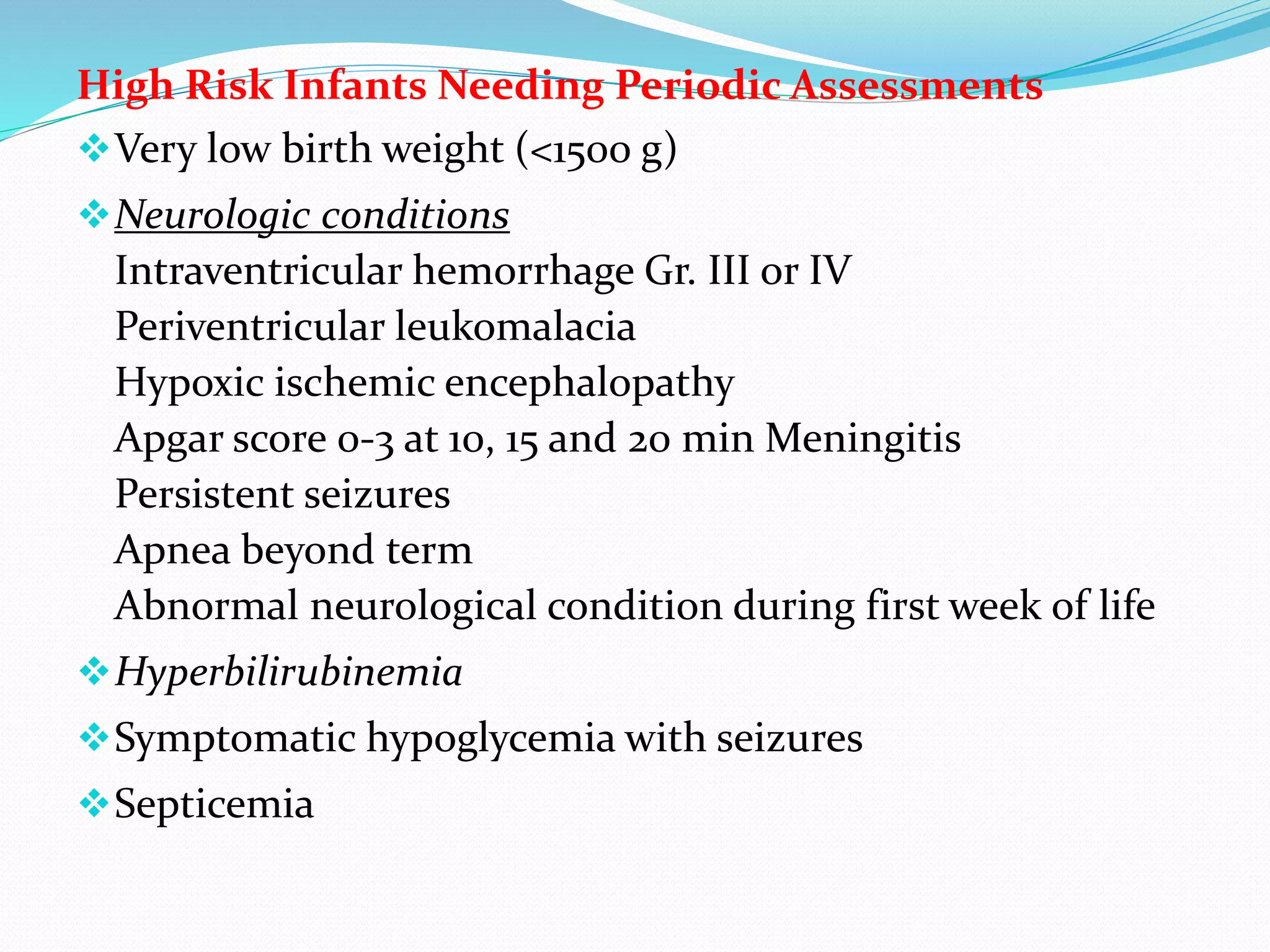 Developmental screening in children | PPTX