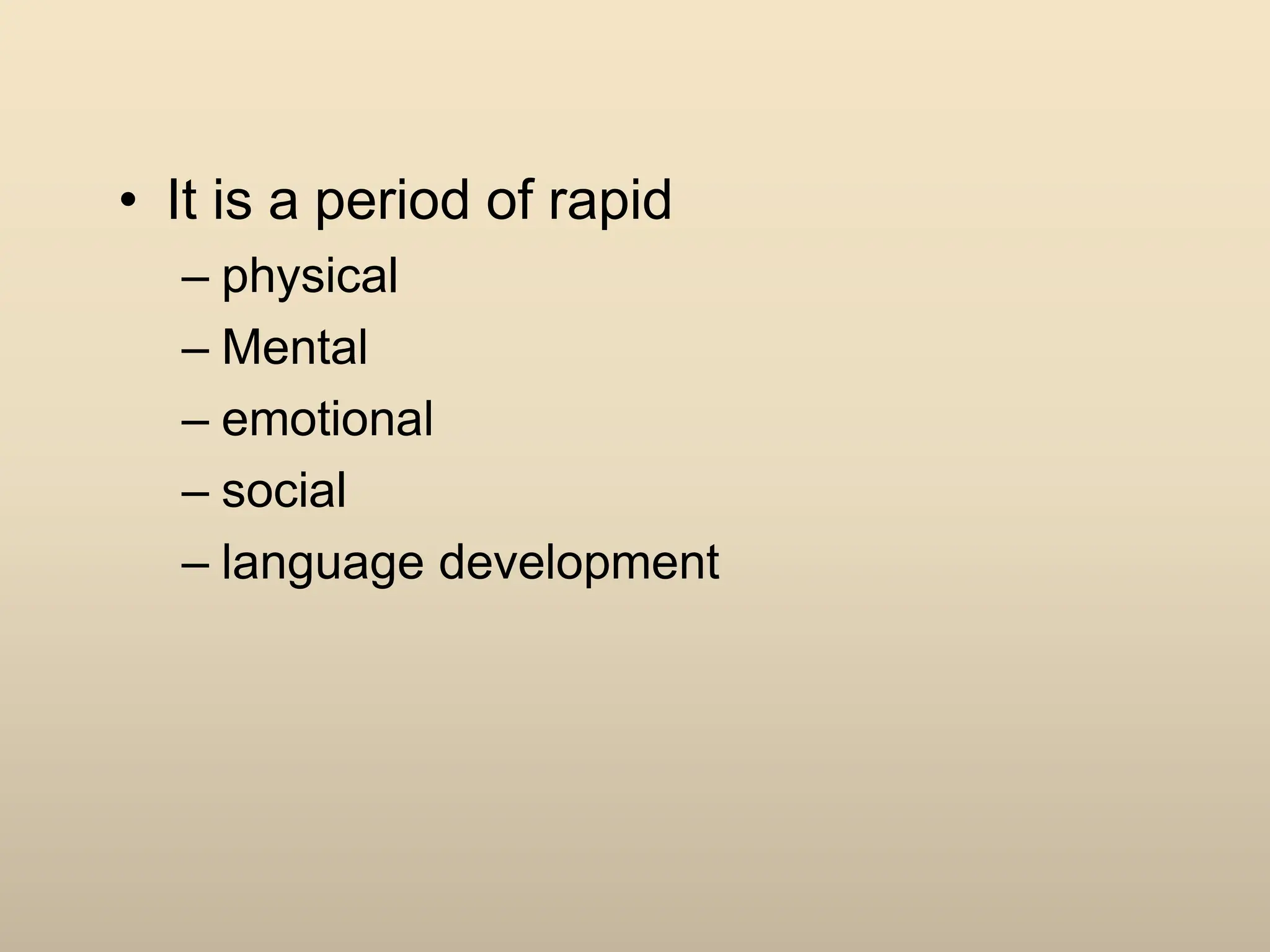developmental stage in early childhood period | PPT